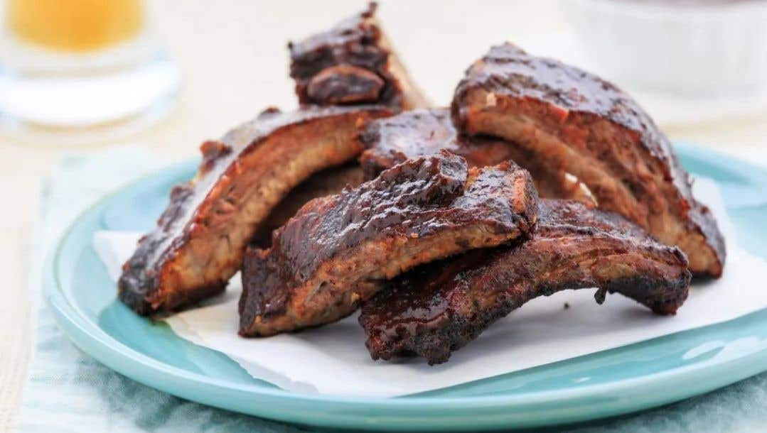 Grilled & Braised Rack of Beef Short Ribs