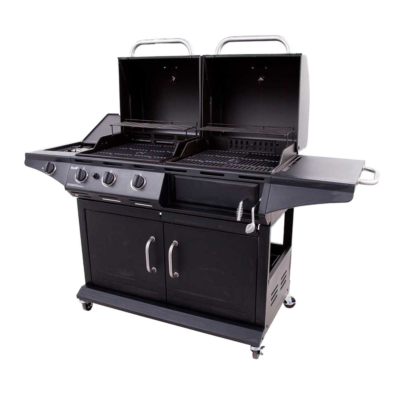 Deluxe Charcoal & Gas Combo Grill