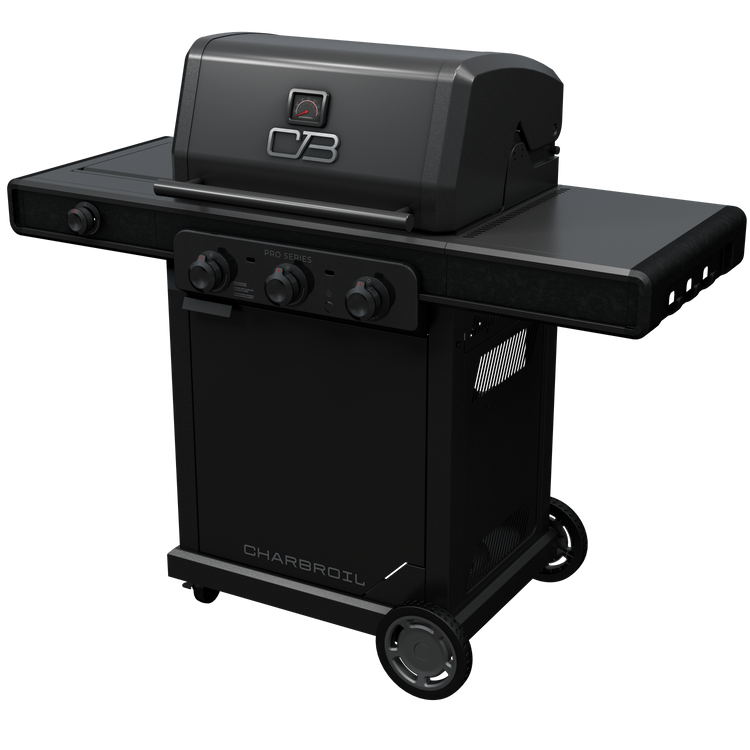 Pro Series™ 3-Burner Gas Grill and Griddle with Side Burner