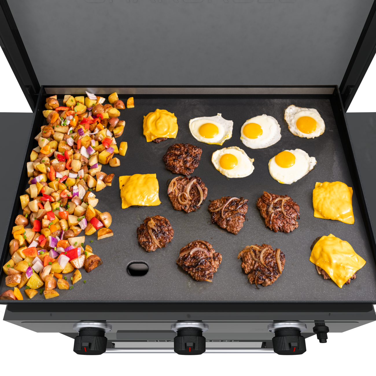 Charbroil® 28" XL Performance Series™ Propane Gas Griddle with Cart 3