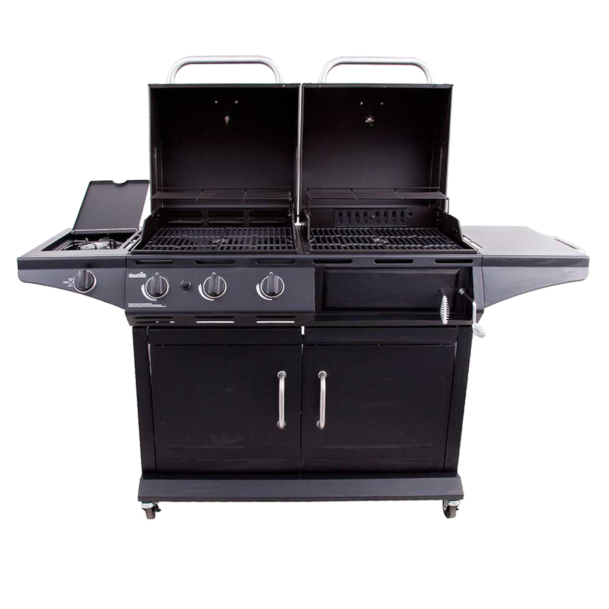 Deluxe Charcoal & Gas Combo Grill